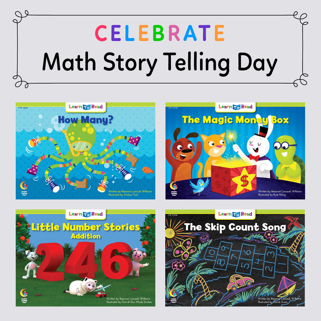 Celebrate Math Story Telling Day! – Creative Teaching Press