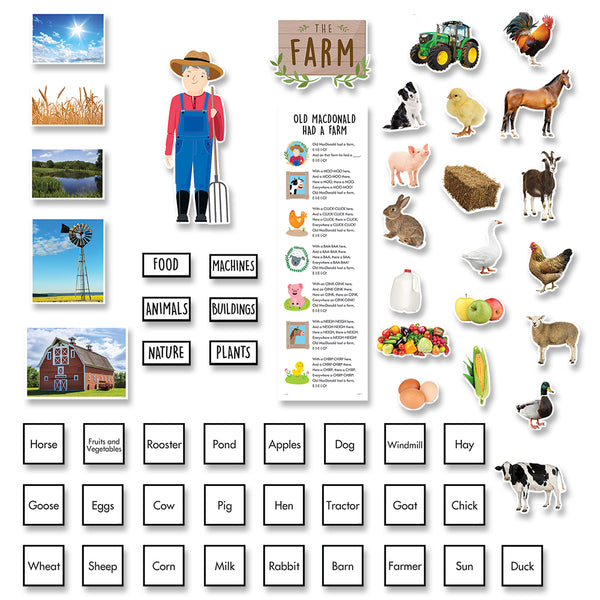 Farm Friends The Farm Mini Bulletin Board – Creative Teaching Press