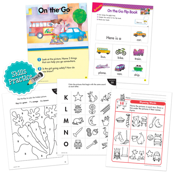 Prek Skills Practice Bundle 6 – Creative Teaching Press