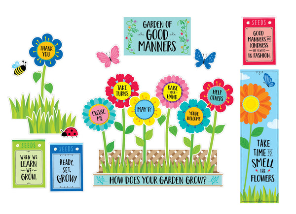 Garden of Good Manners Mini Bulletin Board – Creative Teaching Press