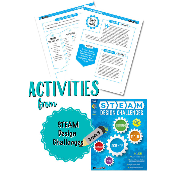STEAM Shark Frenzy Activity Bundle – Creative Teaching Press