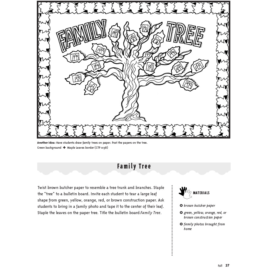 Family Tree Activity – Creative Teaching Press