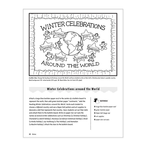 Winter Celebrations Around the World Activity – Creative Teaching Press