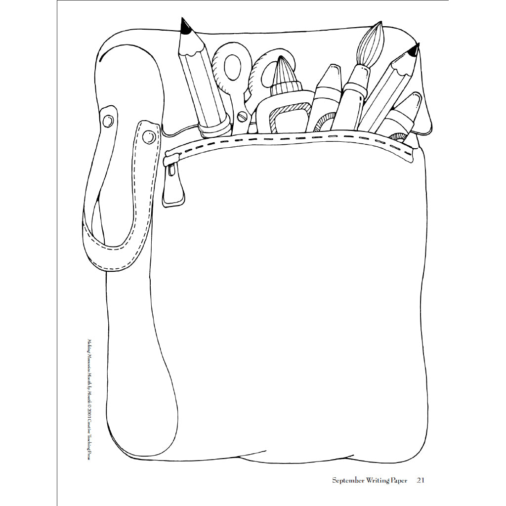 September Writing Freebie Activity – Creative Teaching Press