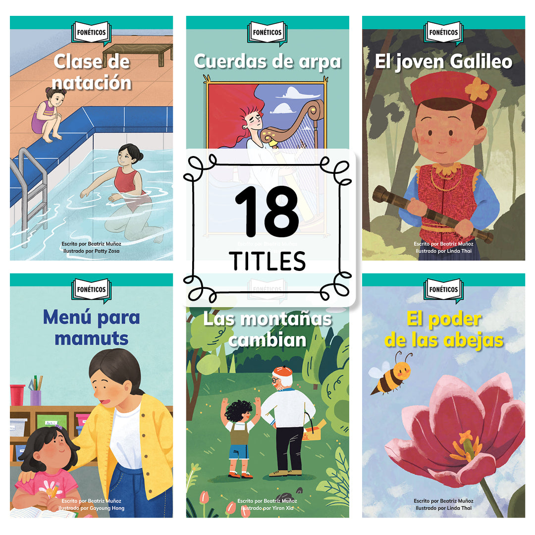 Fonéticos Decodable Readers Set 2 – Creative Teaching Press