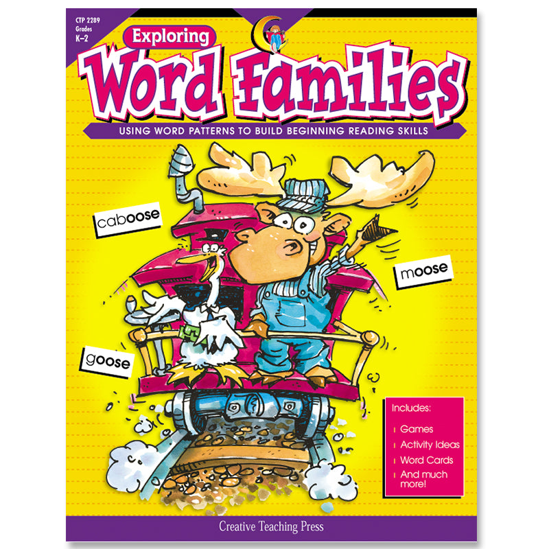 Exploring Word Families, eBook – Creative Teaching Press