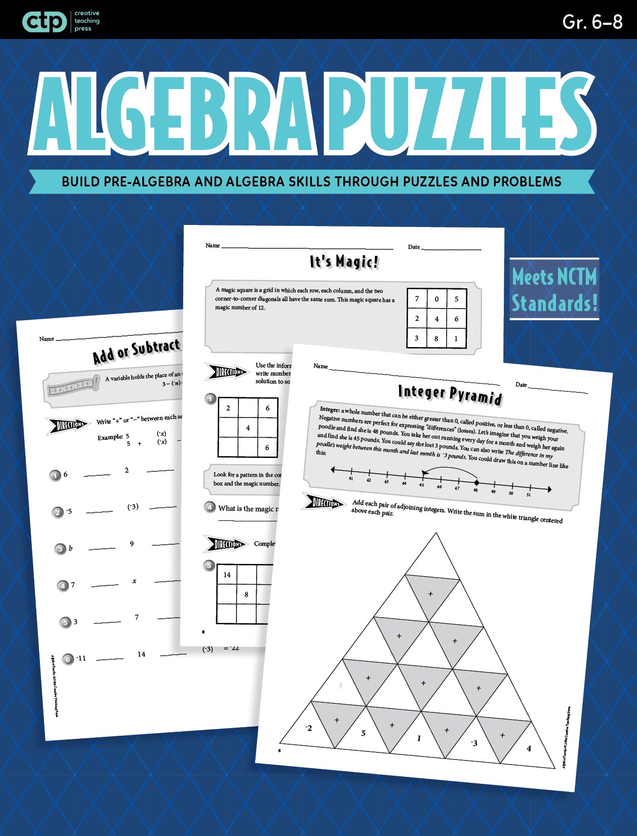 Algebra Puzzles, eBook – Creative Teaching Press