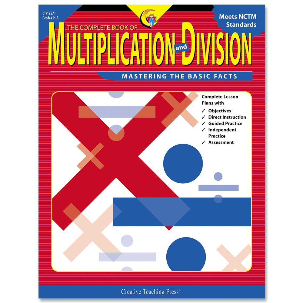 The Complete Book of Multiplication and Division, Gr. 2-3, eBook ...