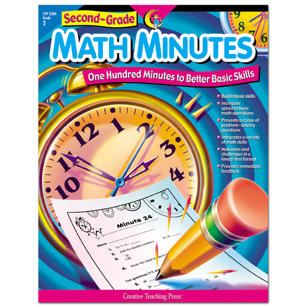 Math Minutes, 2nd Grade – Creative Teaching Press