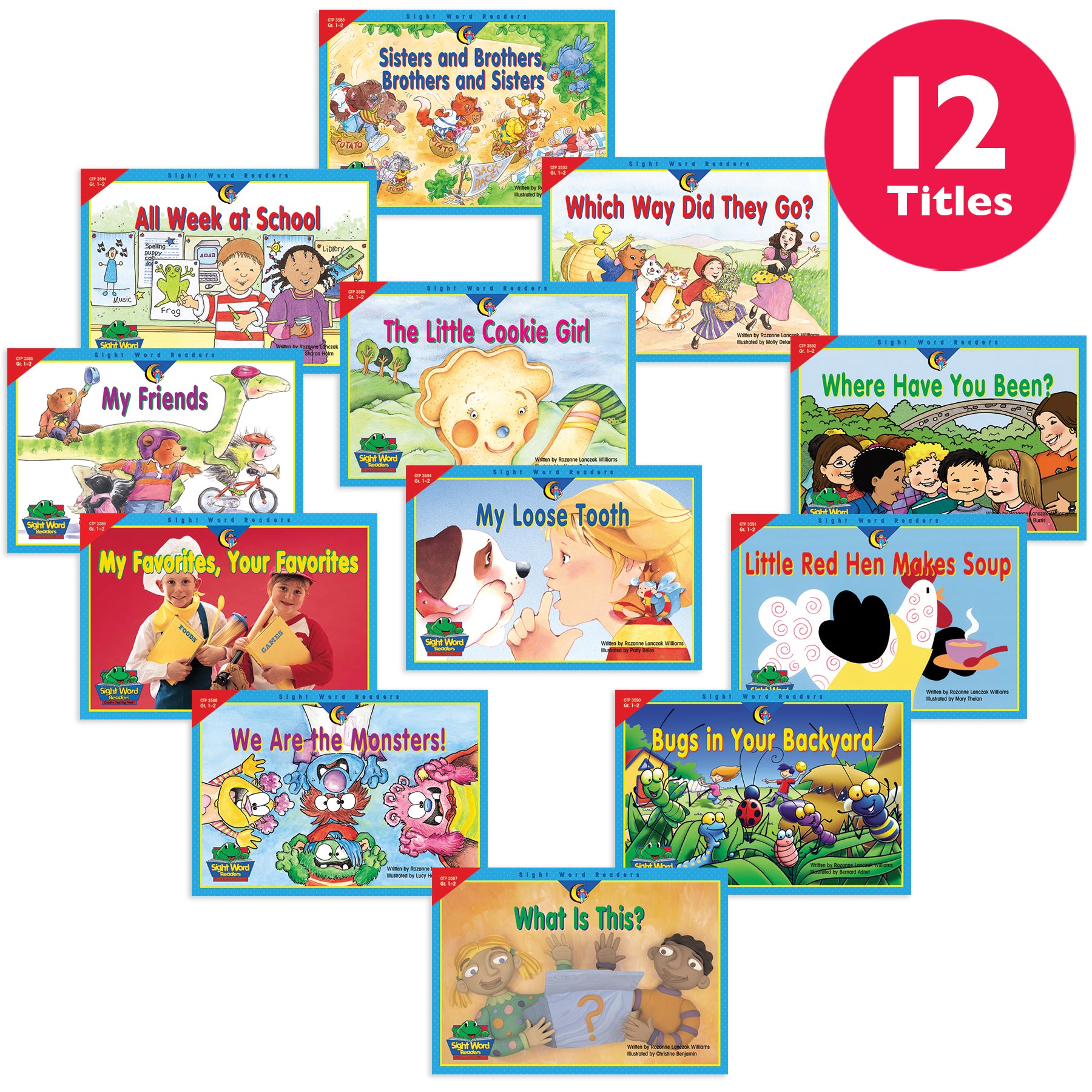 Sight Word Readers Gr. 1-2 Variety Pack – Creative Teaching Press