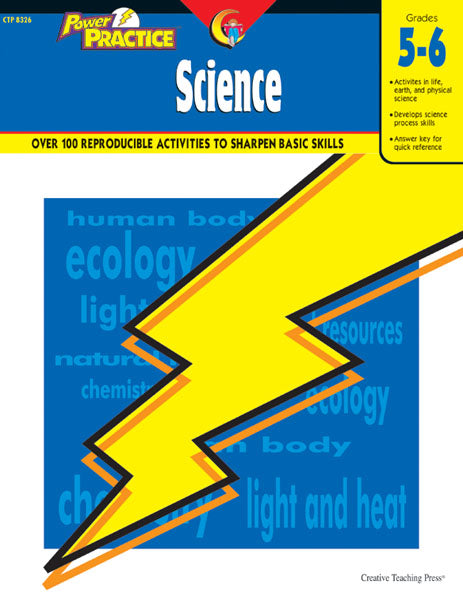 Power Practice: Science, Gr. 5-6, eBook – Creative Teaching Press