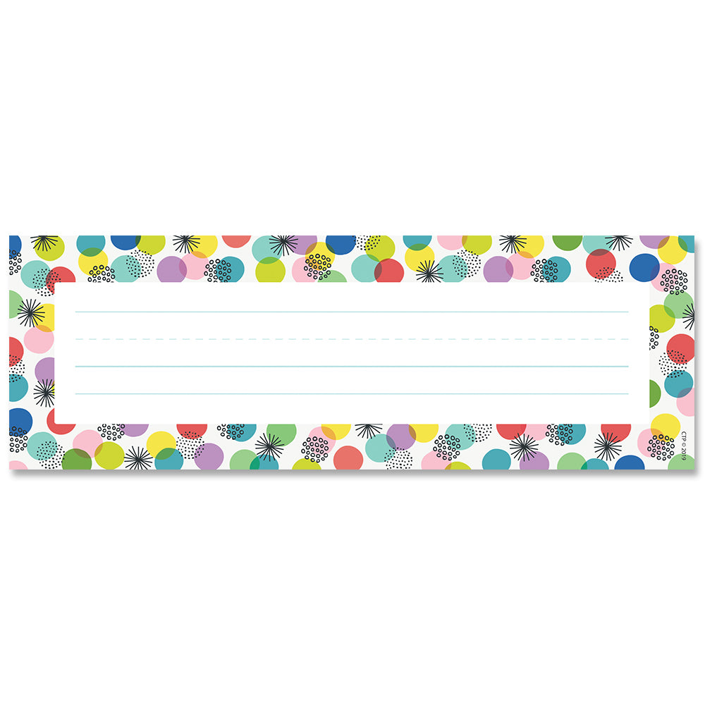 Color Pop Name Plates – Creative Teaching Press