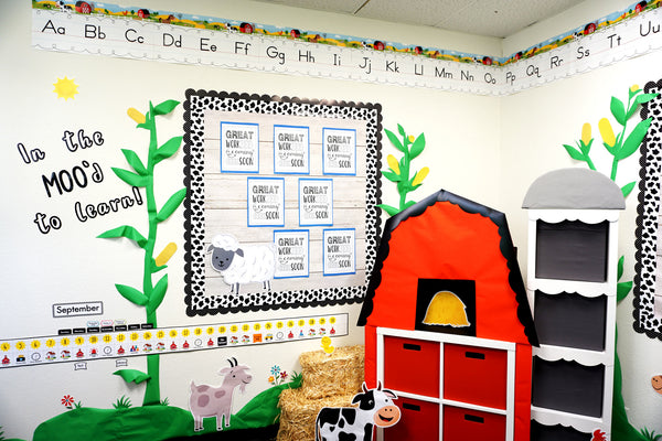 Jumbo Farm Friends Bulletin Board – Creative Teaching Press