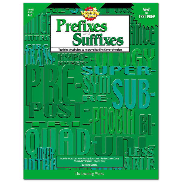 Prefixes and Suffixes – Creative Teaching Press