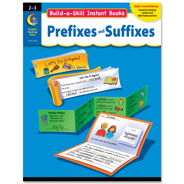 Build-a-Skill Instant Books: Prefixes and Suffixes, Gr. 2–3, eBook ...