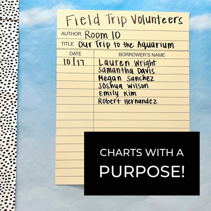 Charts with a Purpose! – Creative Teaching Press