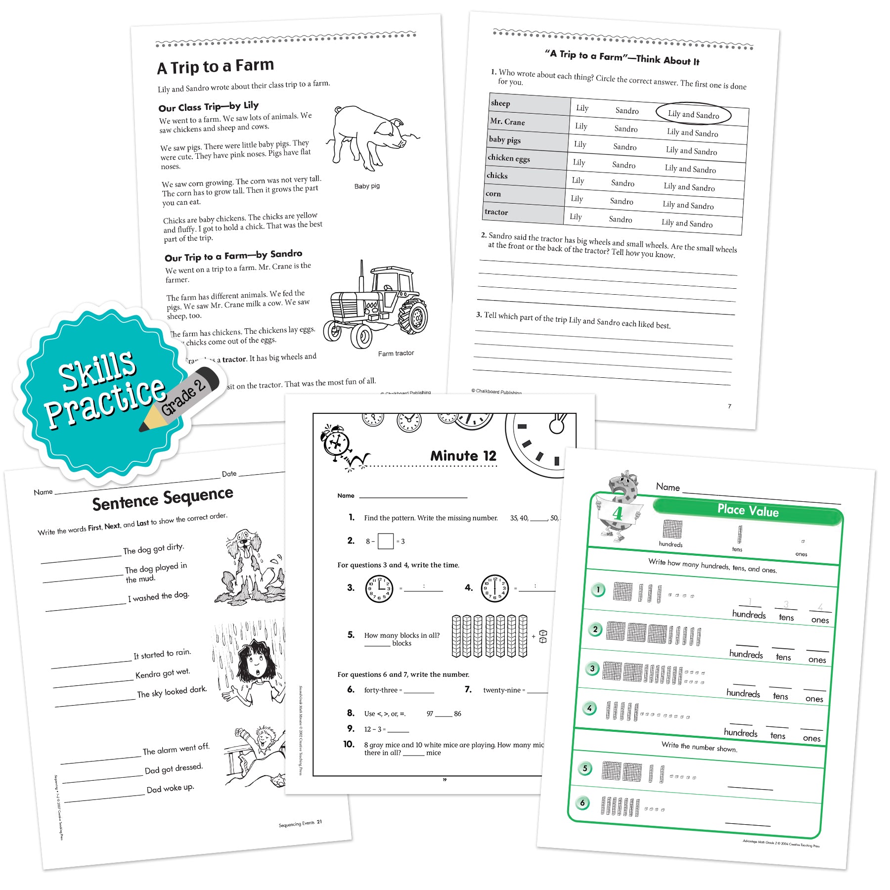 Grade 2 Skills Practice Bundle 2 – Creative Teaching Press