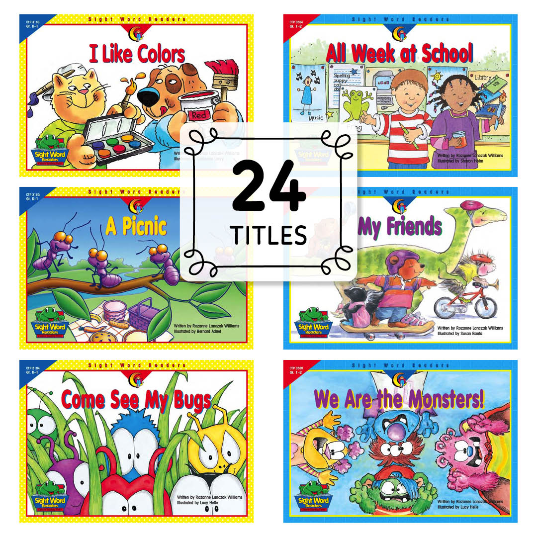 Sight Word Readers 24-Book Set, Grades K-2 – Creative Teaching Press