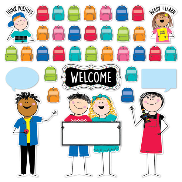 All Are Welcome Bulletin Board Set – Creative Teaching Press