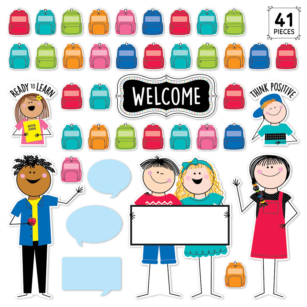 All Are Welcome Bulletin Board Set – Creative Teaching Press