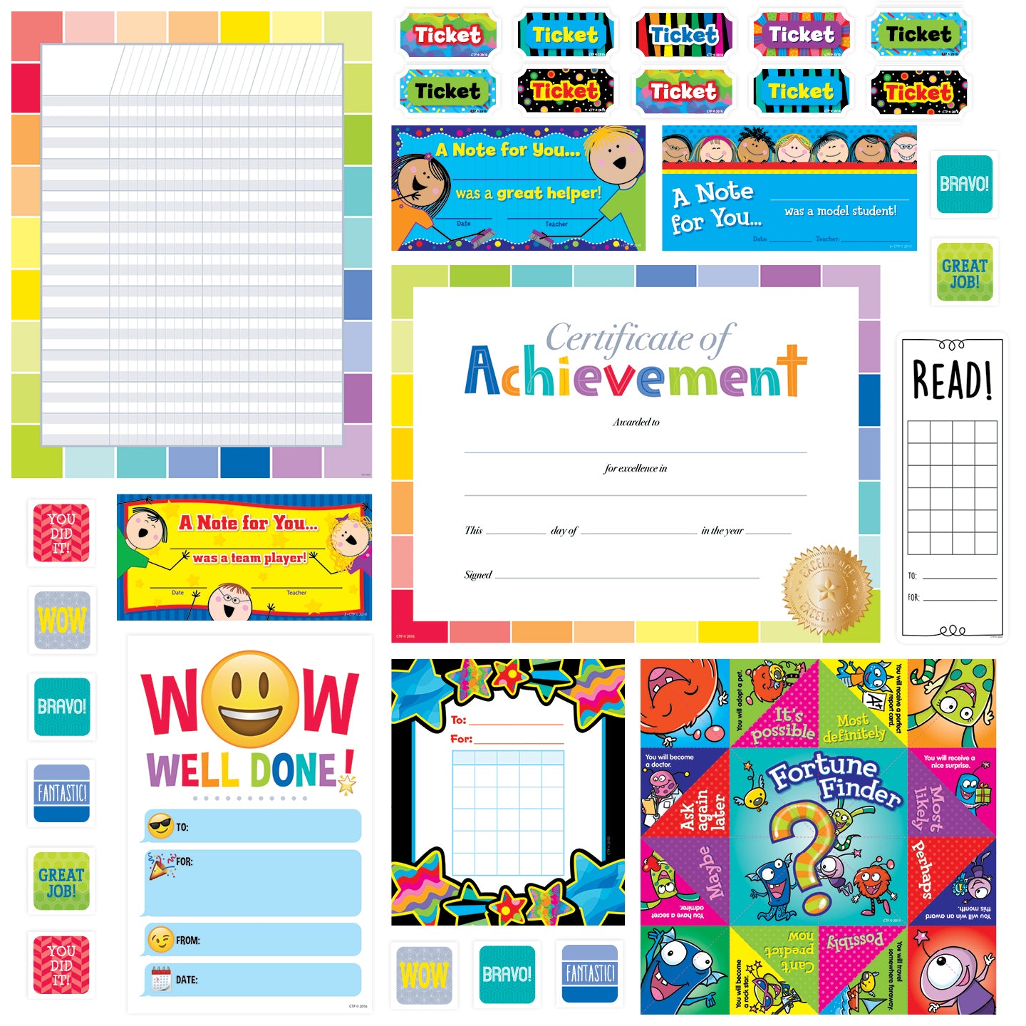 Awards and Rewards Printable Decor Bundle – Creative Teaching Press
