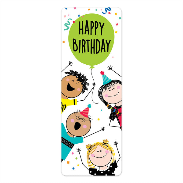 Stick Kids Happy Birthday Bookmarks – Creative Teaching Press