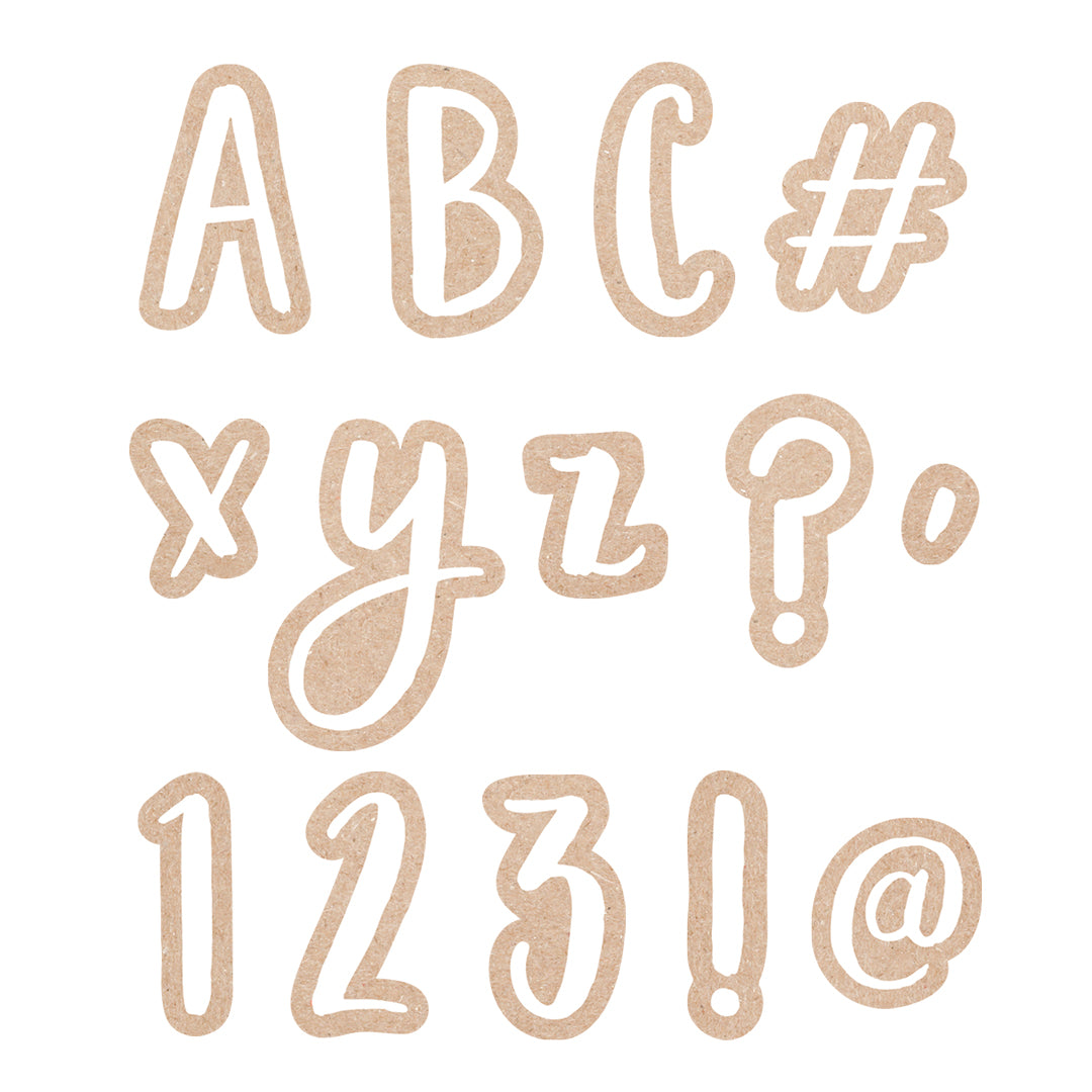 Krafty Pop Designer Letters – Creative Teaching Press