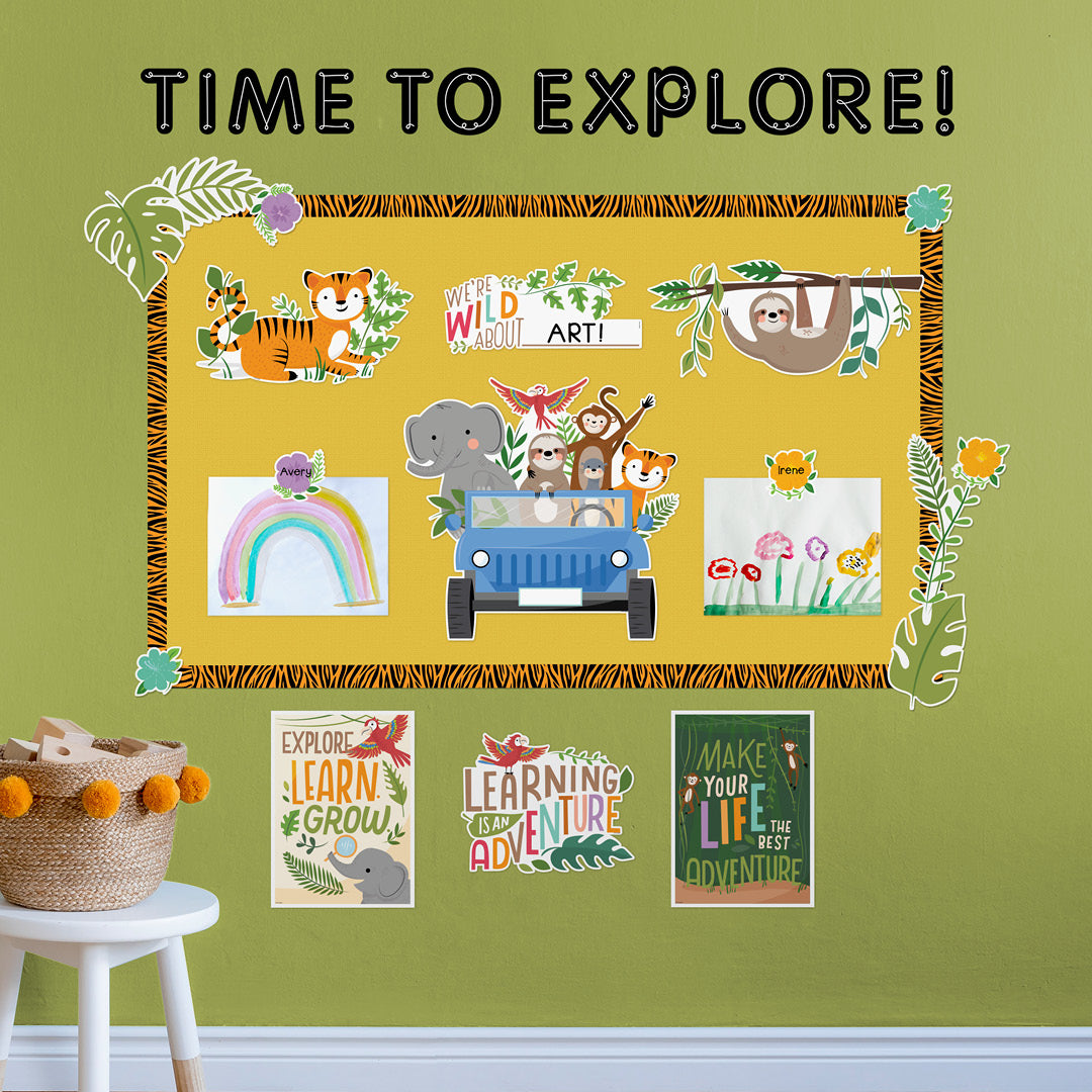 Jungle Friends Bulletin Board – Creative Teaching Press