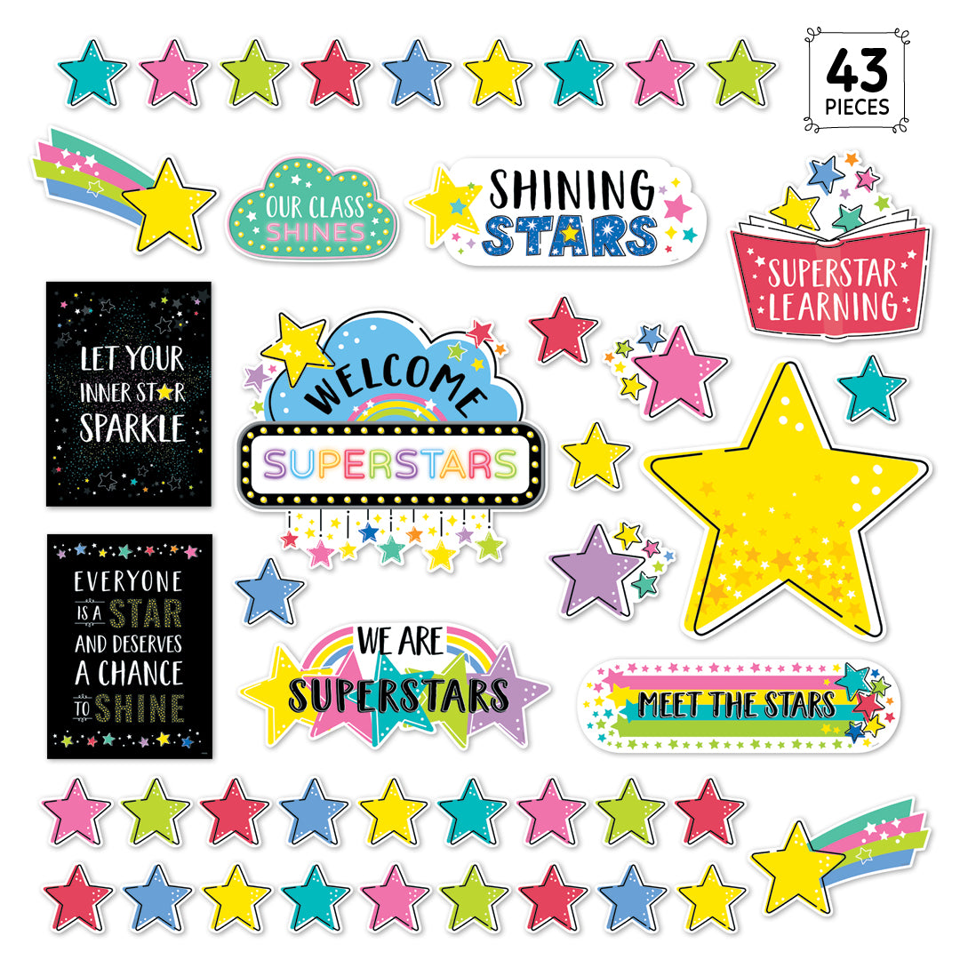 Star Bright Shine Bright Bulletin Board – Creative Teaching Press