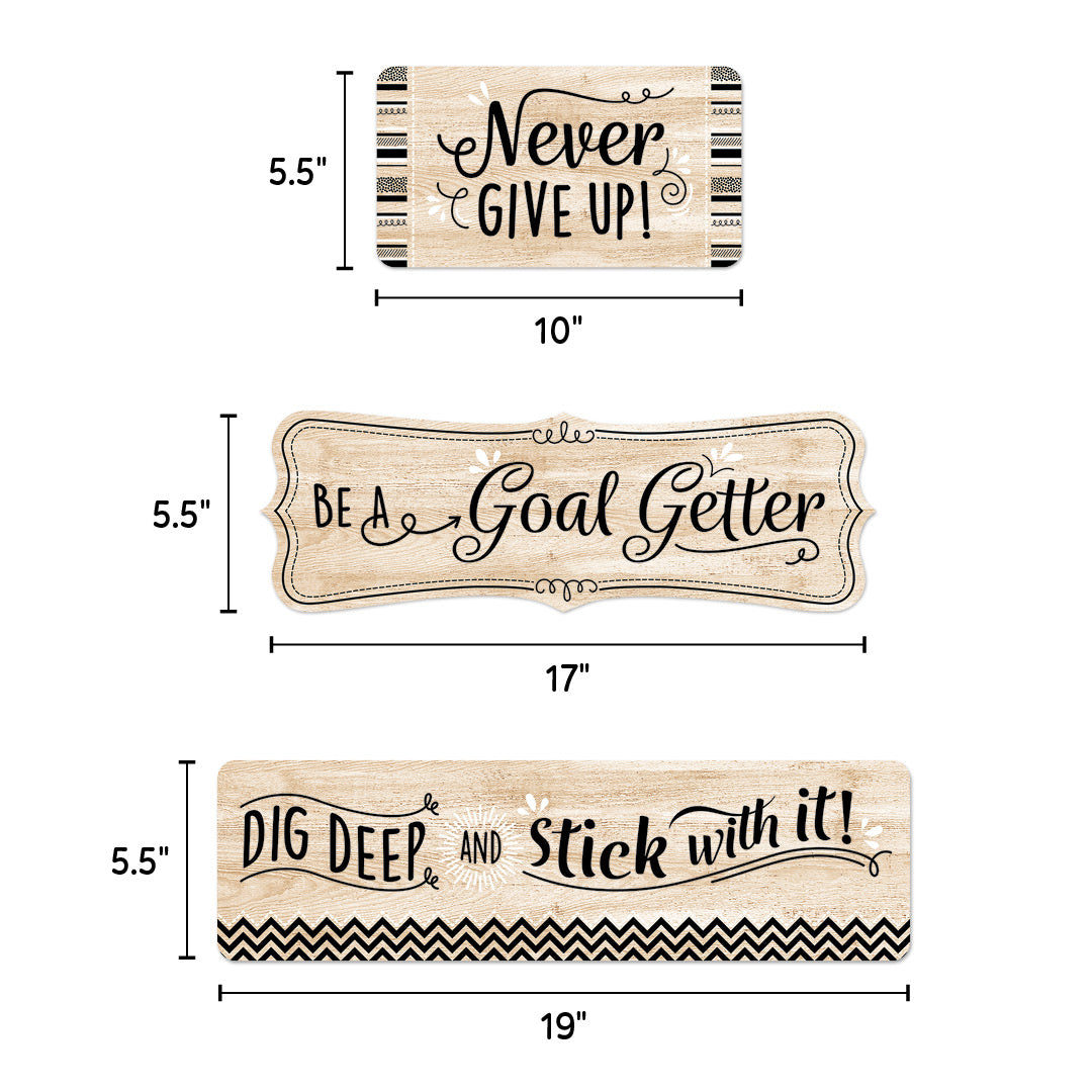 Core Decor Mindset Matters Headlines Mini Bulletin Board – Creative ...