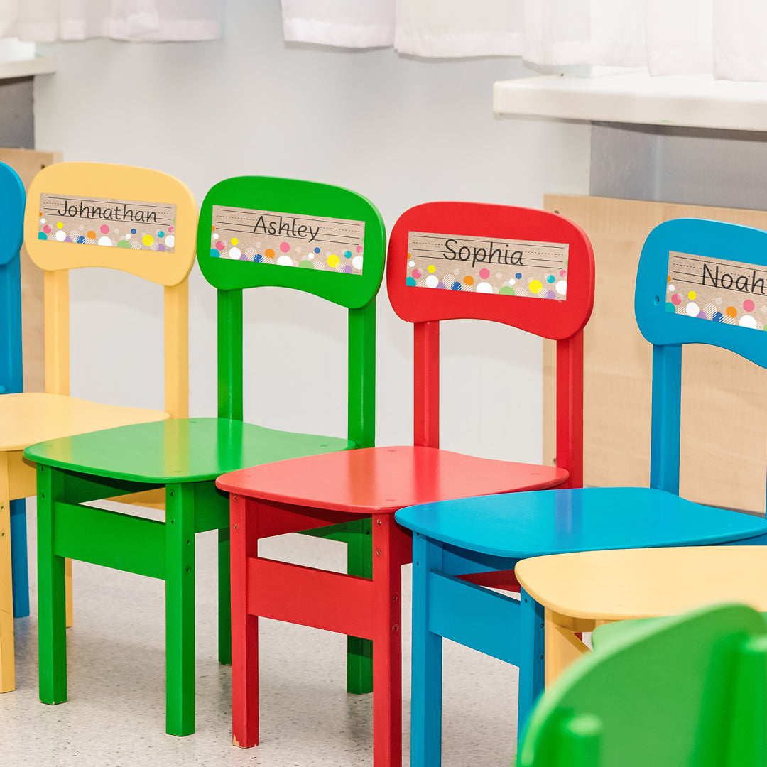 Krafty Pop! Colorful Kraft Bubbles Name Plates – Creative Teaching Press