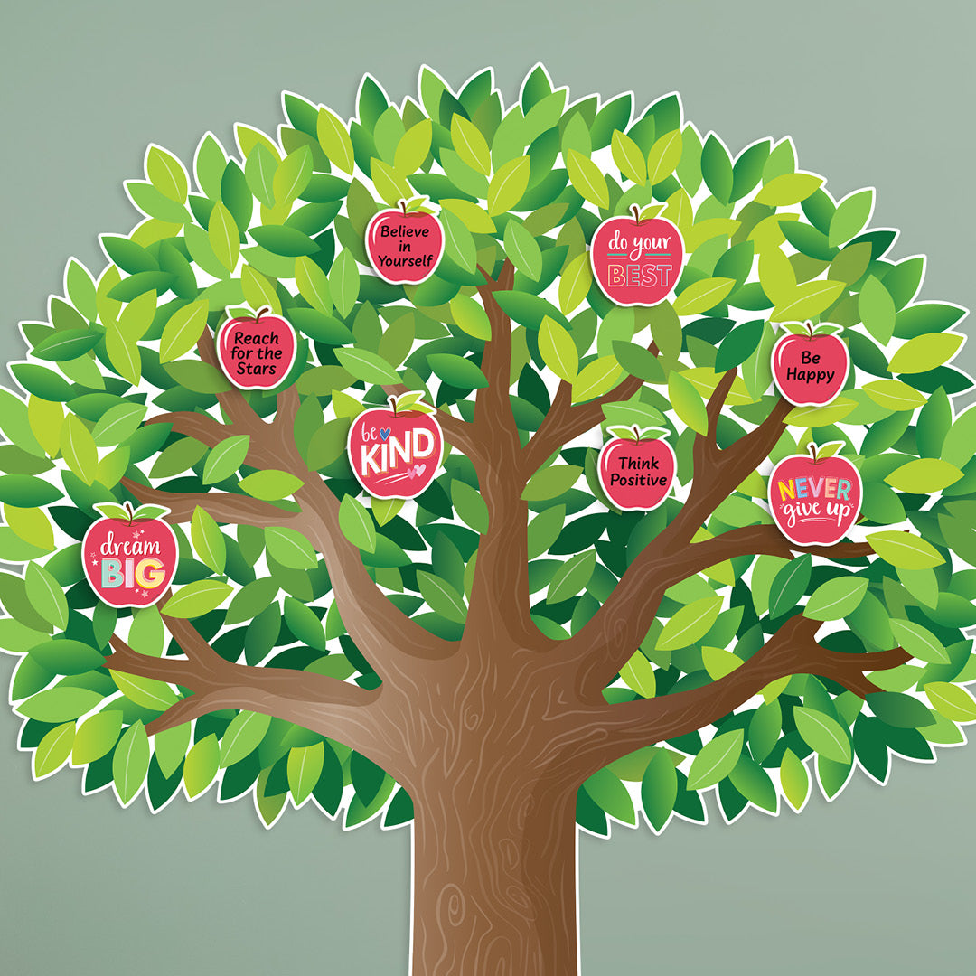 Apple Time Jumbo Tree Bulletin Board – Creative Teaching Press
