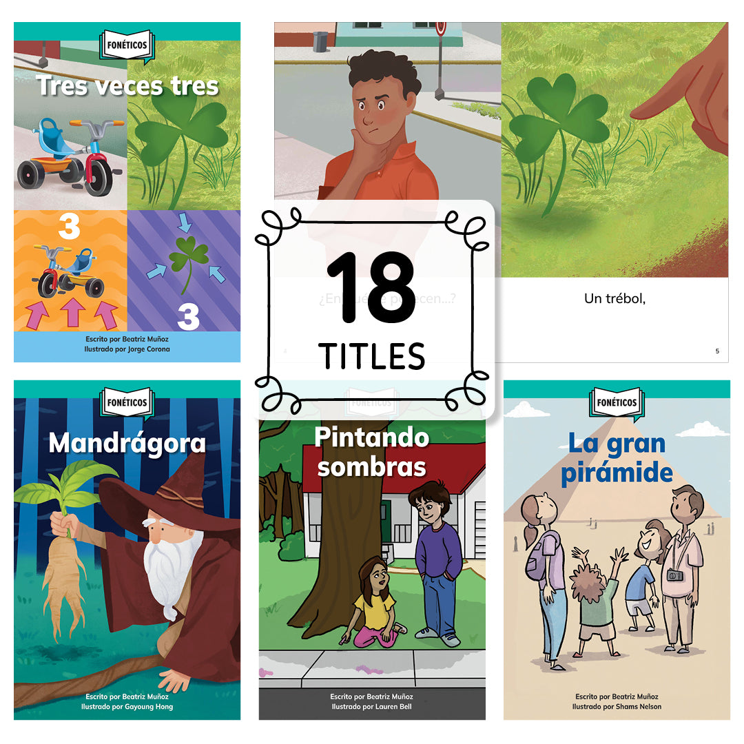 Fonéticos Decodable Readers Set 2 – Creative Teaching Press