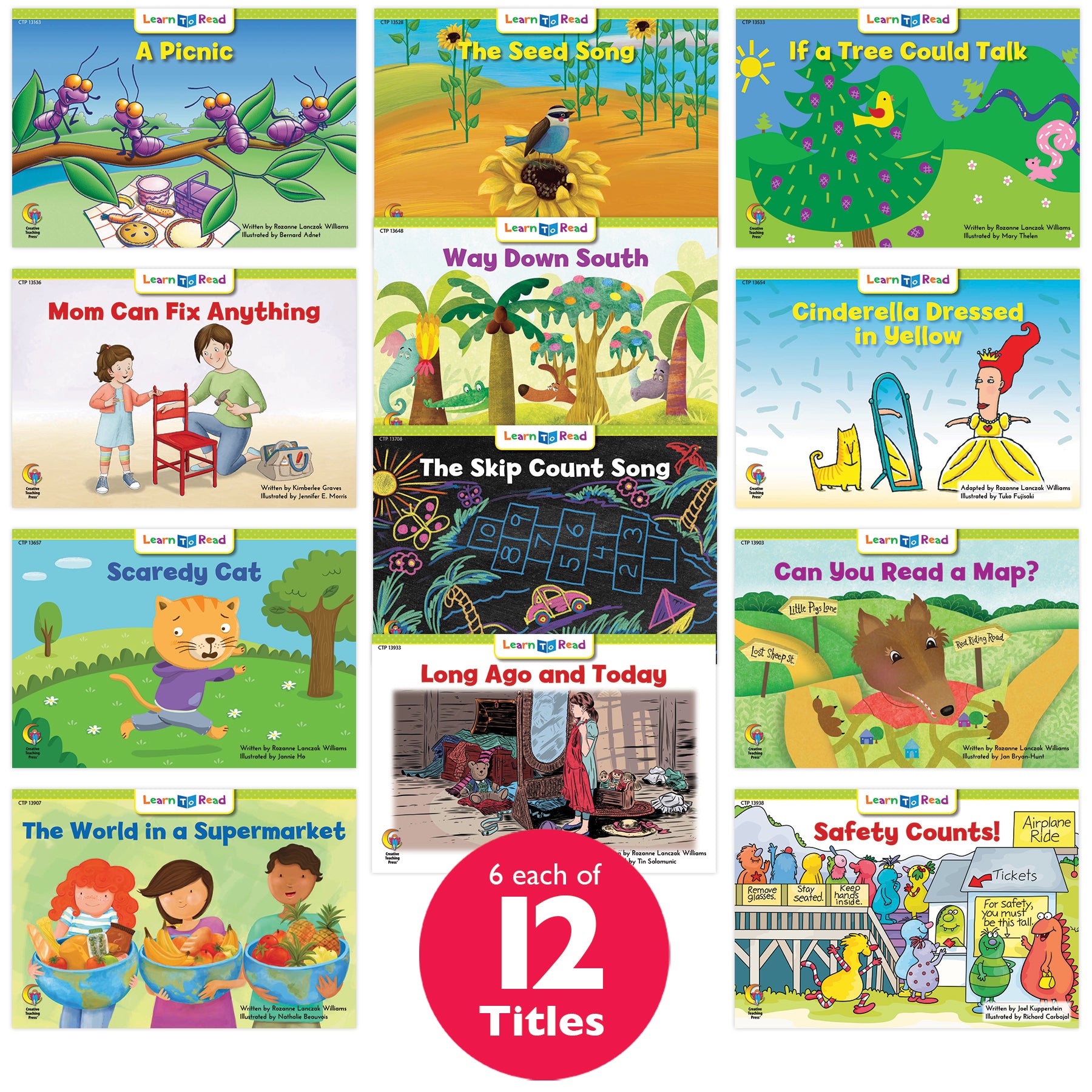 Learn to Read Classroom Pack 9, Level D-E – Creative Teaching Press