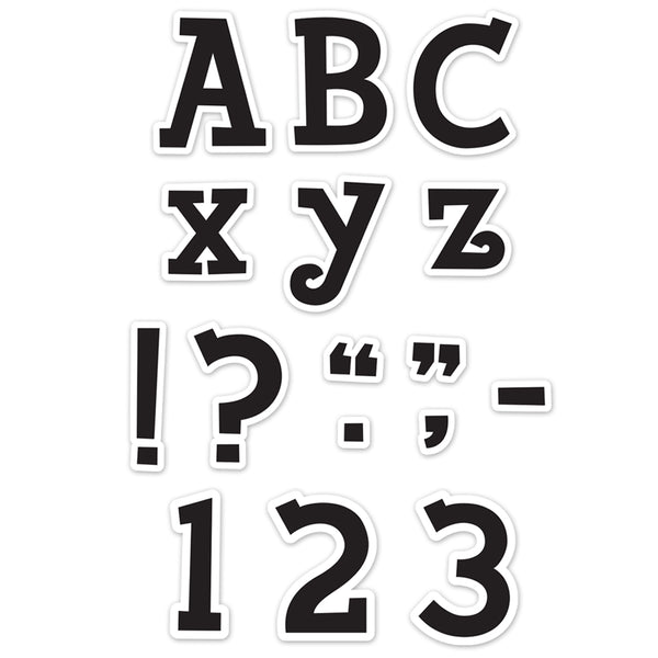 Fancy Black 4" Designer Letters – Creative Teaching Press