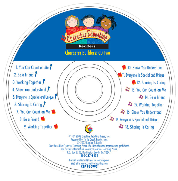 CHARACTER BUILDERS DIGITAL DOWNLOAD TWO – Creative Teaching Press