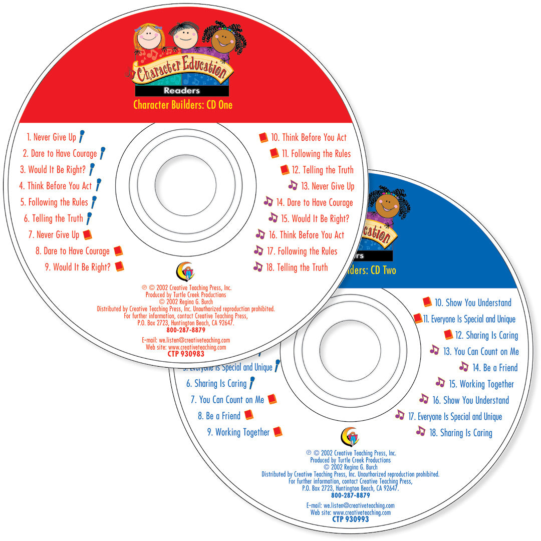 Character Education Primary Variety Pack (CD) Download Only – Creative ...