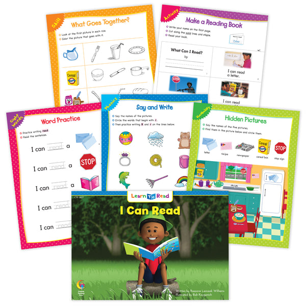 I Can Read Worksheets – Creative Teaching Press