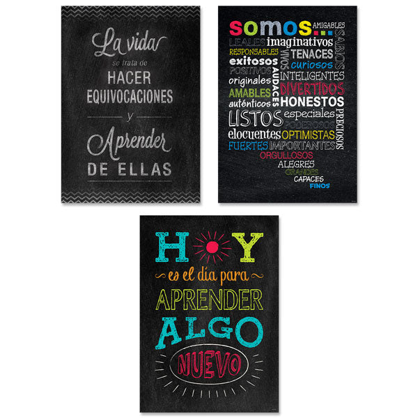 Spanish Inspire U 3-Poster Convenience Pack – Creative Teaching Press