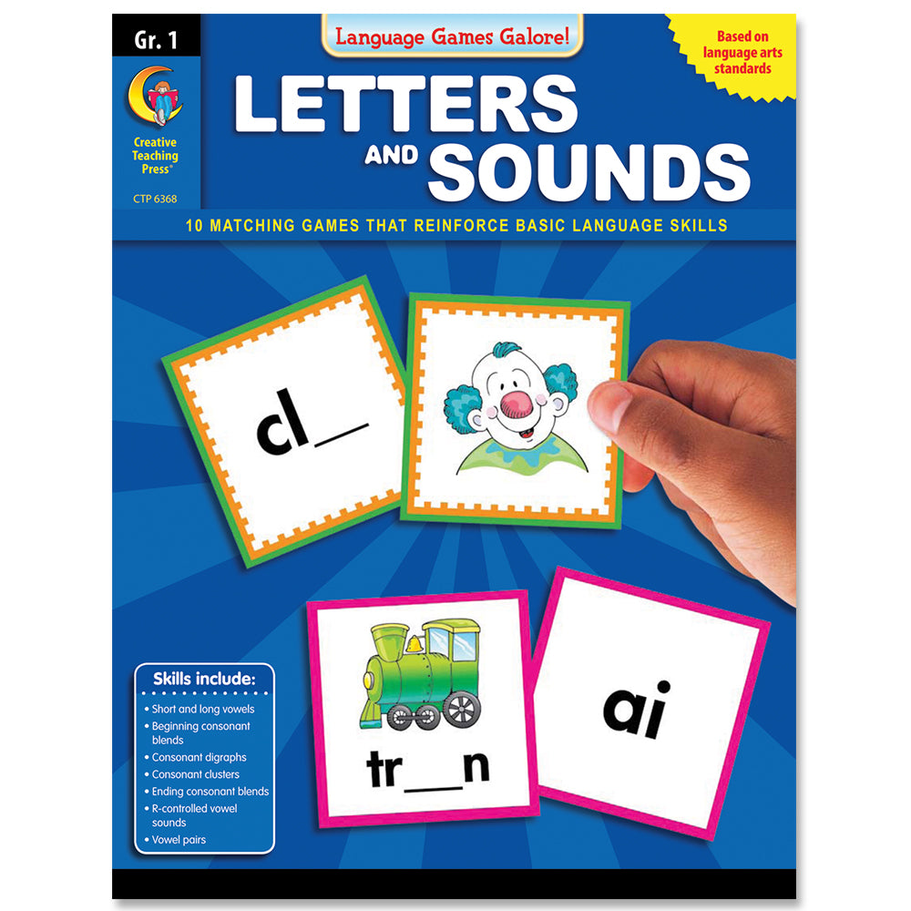 Language Games Galore: Letters and Sounds, Gr. 1, eBook – Creative ...