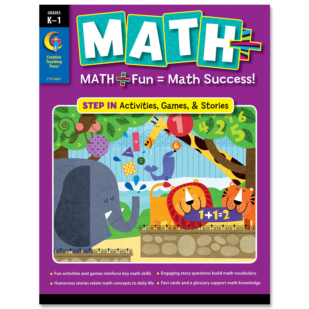MATH PLUS: Step In, Grade K–1, eBook – Creative Teaching Press