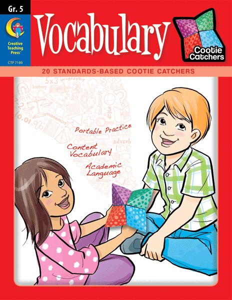 Cootie Catchers: Vocabulary, Grade 5, eBook – Creative Teaching Press