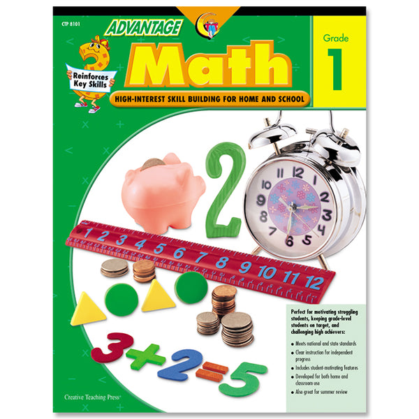 Advantage Math, Gr. 1, eBook – Creative Teaching Press